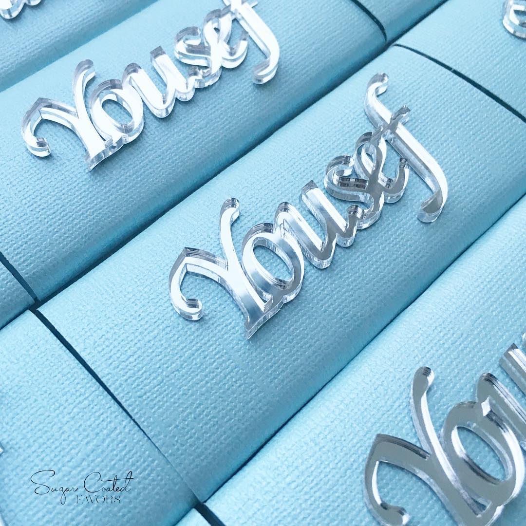 10x Cut Out Names – Letters By Loulou