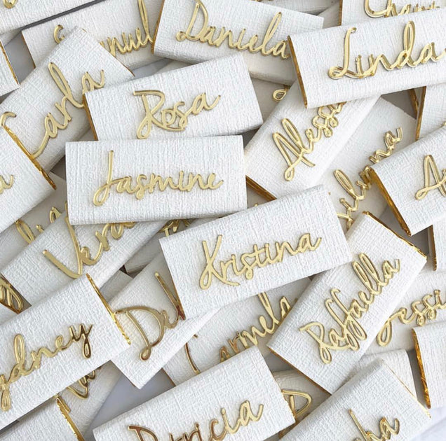 10x Individual Cut Out Names – Letters By Loulou