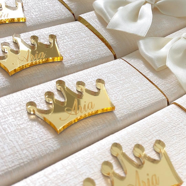 10x Crown Tags – Letters By Loulou
